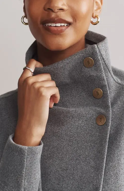 Rhone Cocoon Crop Jacket In Heather Gray - 50% Off | Editorialist